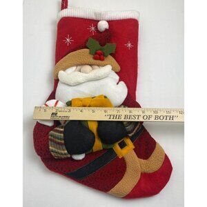 Unbranded | Holiday | Christmas Santa Claus Stocking 7 Plush 3d ...